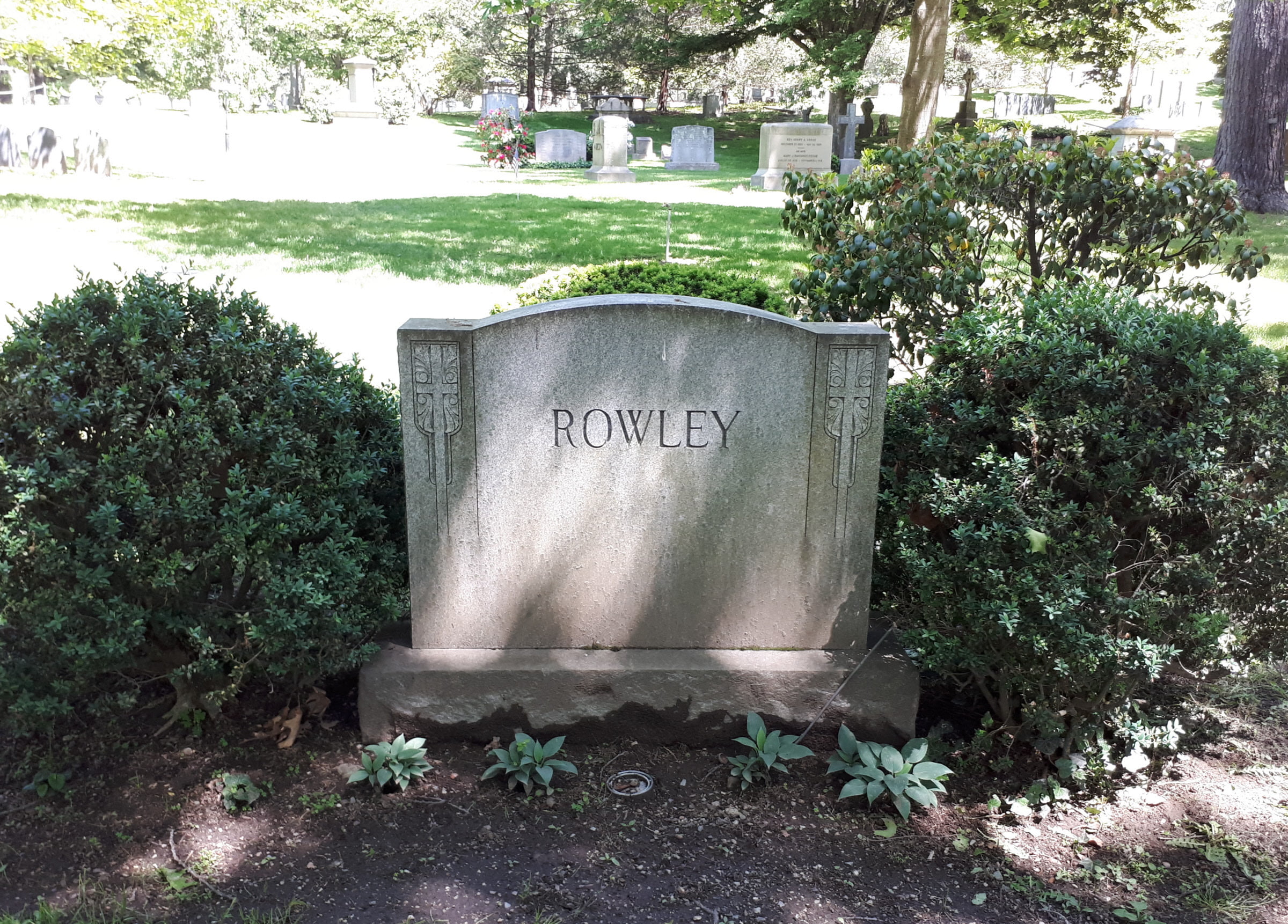 Francis Rowley Grave Marker 2 – Our Christian Heritage